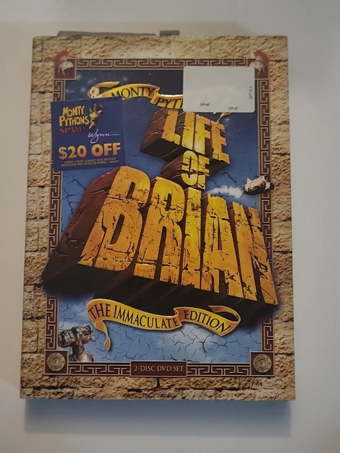 MONTY PYTHON'S LIFE of Brian The Immaculate Edition 2 Discs DVD £7.97 ...