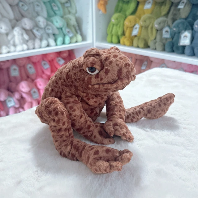 JELLYCAT TOBY TOAD Frog Soft Plush Toy Retired £120.00 - PicClick UK
