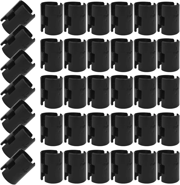 WIRE SHELF CLIPS,74-PACKS Wire Shelving Shelf Lock Clips for 1" Post ...