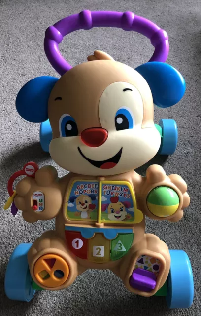 FISHER-PRICE LAUGH & Learn Smart Stages Learn with Puppy Walker FHY94 £ ...