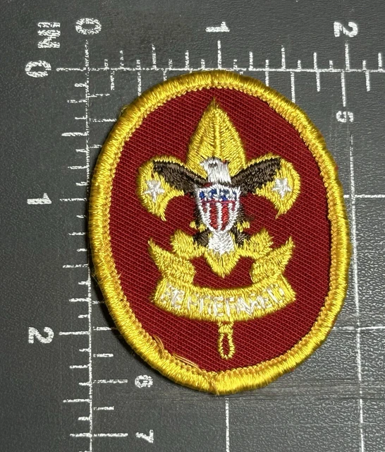 VINTAGE 1ST FIRST Class Rank Insignia Patch Badge Boy Scouts of America ...
