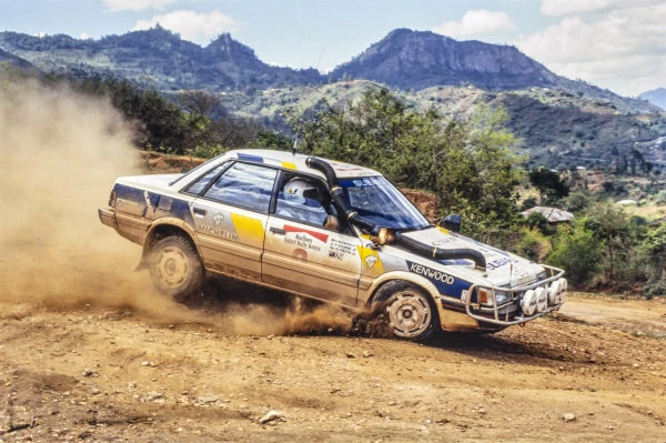 PETER POSSUM BOURNE Rodger Freeth, Subaru turbo WRC Rally 1988 Old ...
