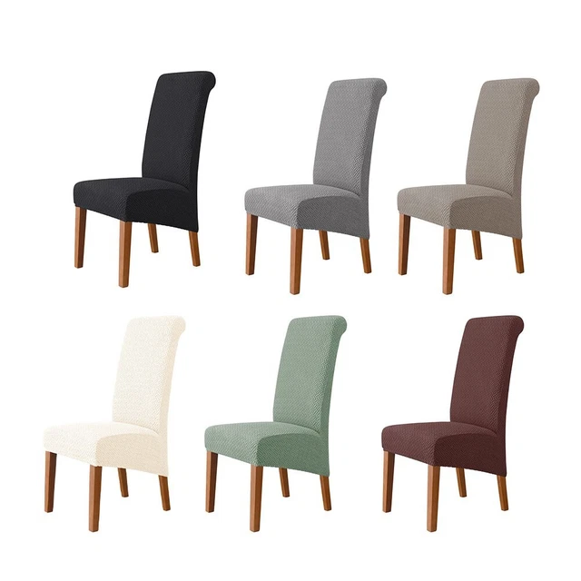 HOUSSE DE CHAISE facile utiliser en tissu jacquard adapt e un usage ...