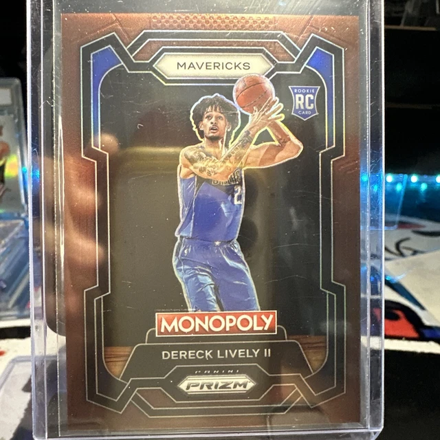 CARTA MONOPOLI DEREK Lively II Rookie 2023-24 Panini Prizm #24 Dallas ...