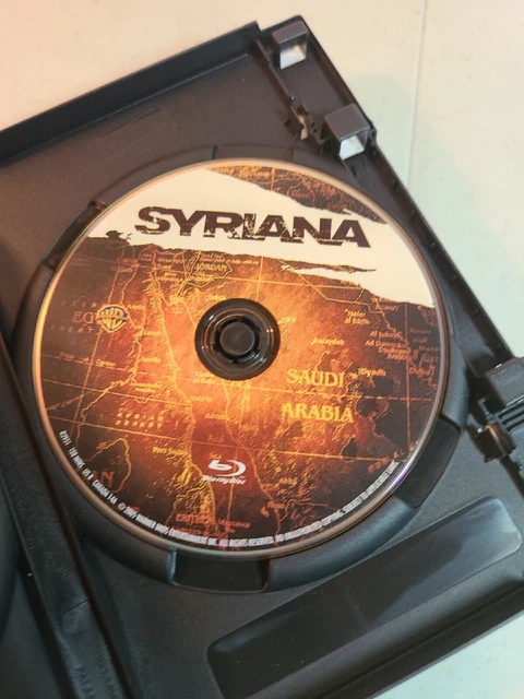 SYRIANA BLU-RAY GEORGE Clooney Matt Damon Jeffrey Wright. $5.10 ...
