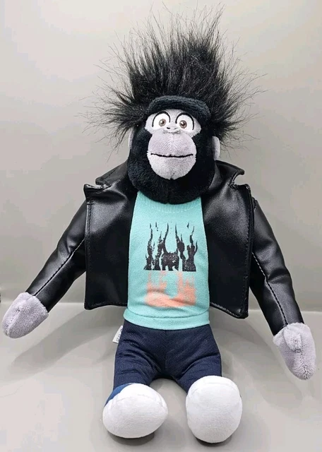 SING 2 JOHNNY Plush - Johnny The Gorilla -Soft Toy Plush 34cm £44.99 ...