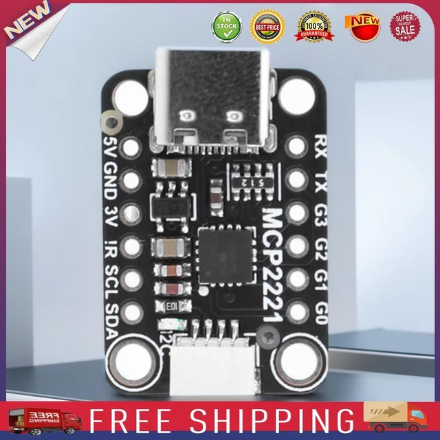 MCP2221A MCP2221A BREAKOUT ADC I2C USB To GPIO Converter for Stemma QT/Qwiic £10.68 - PicClick UK