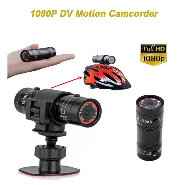 F9 CAMERA 1080P 200W Full HD DV Camcorder Fit Motorcycle Bicycle Helmet ...