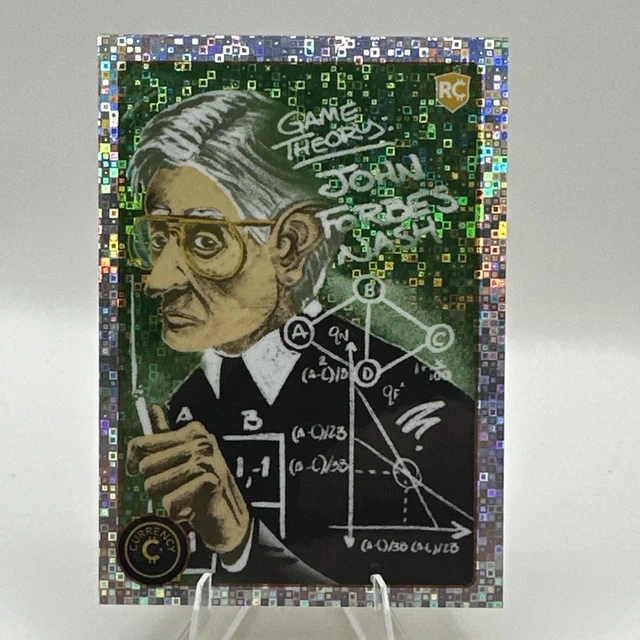 JOHN FORBES NASH JR #49 2025 Cardsmiths Currency Series 5 S5 Mega ...