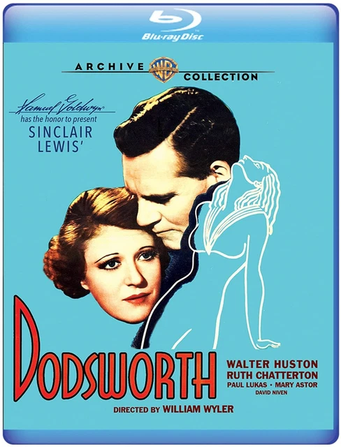 DODSWORTH (BLU-RAY) DAVID Niven Mary Astor Paul Lukas Ruth Chatterton ...