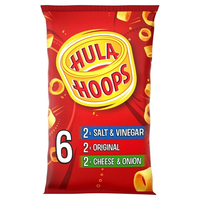 HULA HOOPS FAMILY Snack Pack, 144g £3.18 - PicClick UK