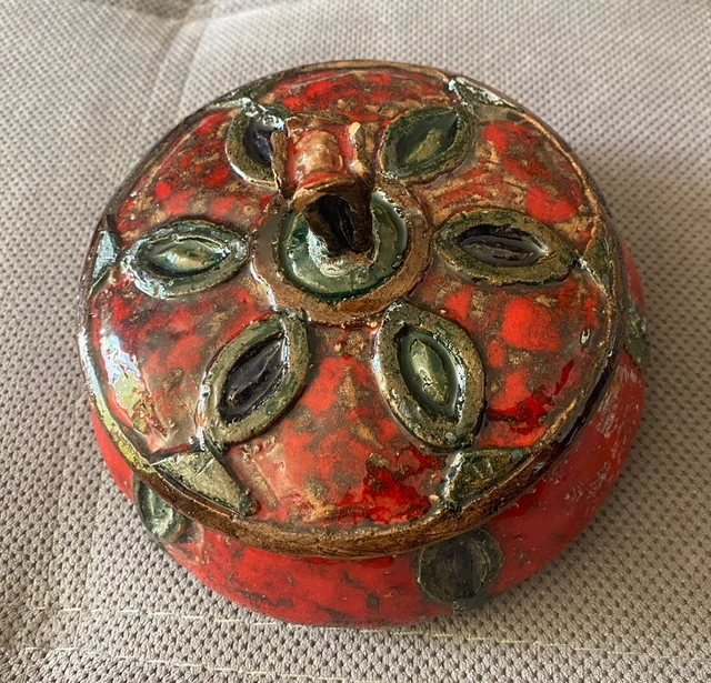 BOÎTE EN CÉRAMIQUE MARWAL Vallauris No Argonautes Mithe Espelt , Jolain ...