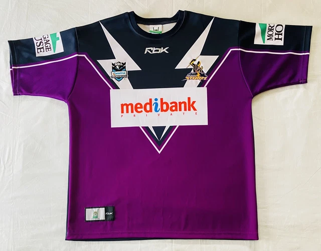 MELBOURNE STORM RUGBY League NRL Official Licensed Reebok Home Jersey ... MELBOURNE STORM RUGBY League NRL Official Licensed Reebok Home Jersey ...
