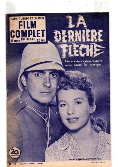 FILM COMPLET 420 - La dernière flèche (Tyrone POWER Penny EDWARDS ...