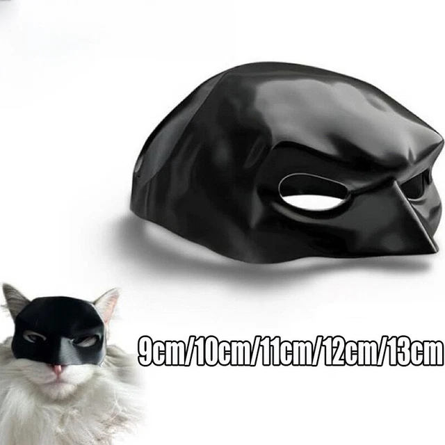 BATMAN MASK FOR Cats 3D Printed Cosplay Bat Cat Avenger Pet Mask ...