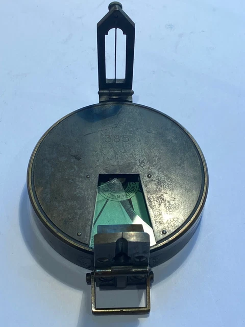 HICKS PRISMATIC COMPASS and Watkin Clinometer - Military Surveying ...