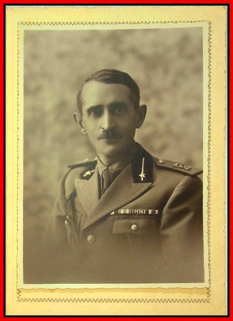 FOTO FOTOGRAFIA MILITARE WW2 Regio Esercito ritratto soldato in divisa ...