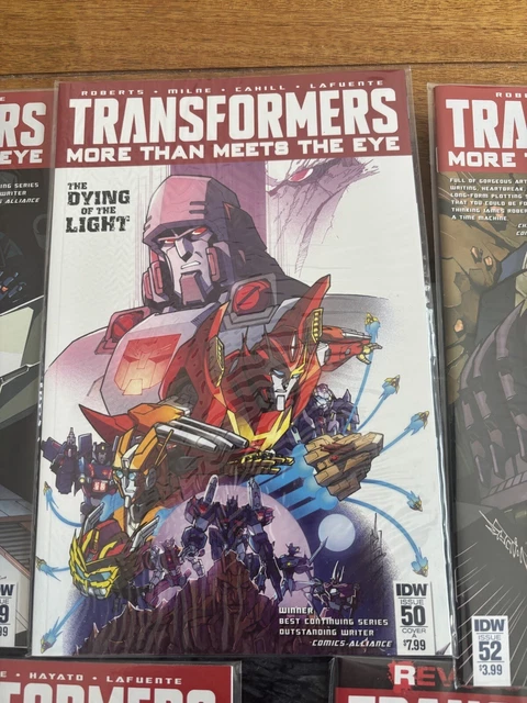 IDW TRANSFORMERS MORE Than Meets the Eye 49,50,52,53,56 Regular Covers EUR 24,97 - PicClick DE