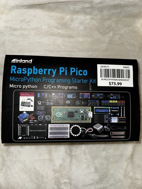 INLAND 52PI RASPBERRY Pi Pico MicroPython Programing Sensor Kit - New ...