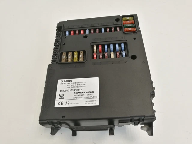SMART FORTWO 451 SAM Sicherungskasten Steuergerät Zentralelektrik ...