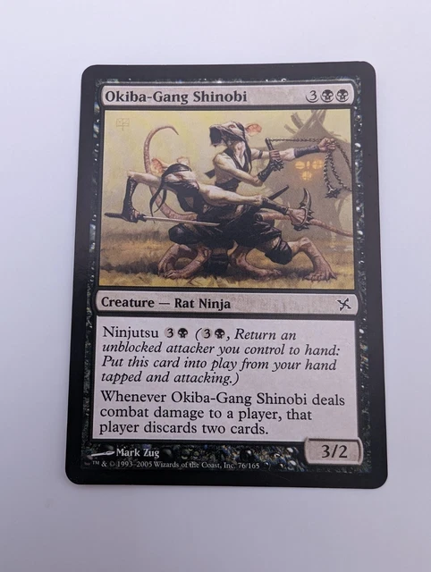 LP MTG MAGIC the Gathering Okiba-Gang Shinobi (76/170) Betrayers of ...