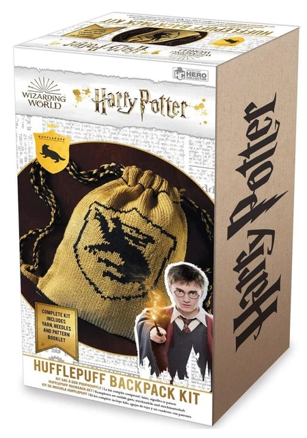 HARRY POTTER HUFFLEPUFF Backpack Kit Wizarding World Hogwarts Fantastic ...