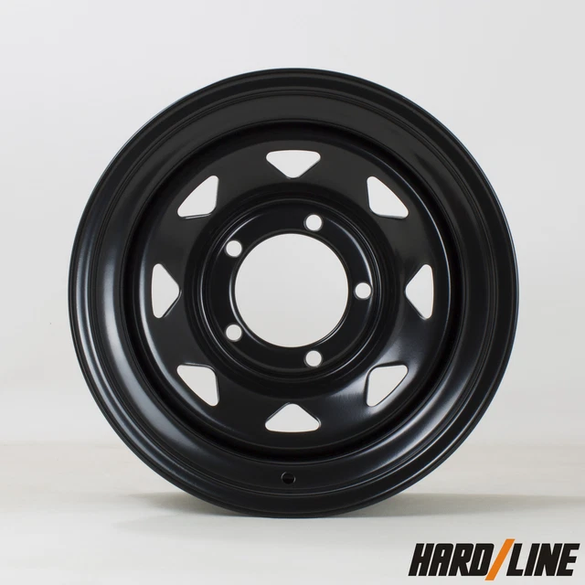 HARDLINE 15& X 7" 8 Spoke Steel Wheel 5x139.7 ET-30 fits Daihatsu Fourtrak x 1 £74.95 - PicClick UK