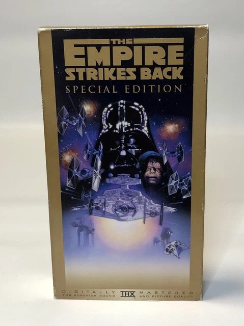 THE EMPIRE STRIKES Back Special Edition VHS Tape Vintage 1997 Star Wars ...