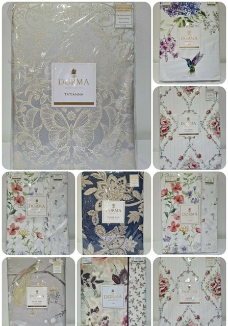 DORMA DUVET QUILT Covers Various Designs Sizes 300 Thread Count UK ...