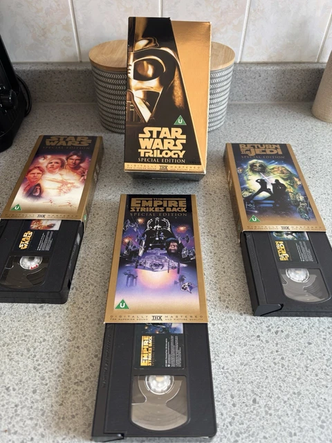 STAR WARS ORIGINAL Trilogy Special Edition VHS £208.72 - PicClick UK