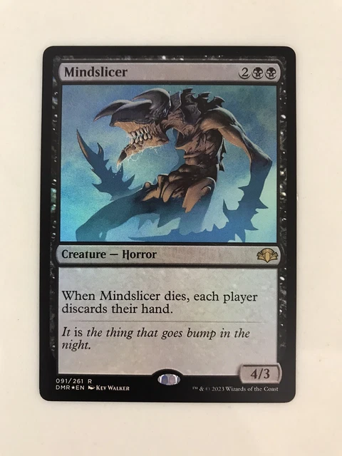 MINDSLICER FOIL MTG Magic the Gathering Card NM Mint Dominaria ...