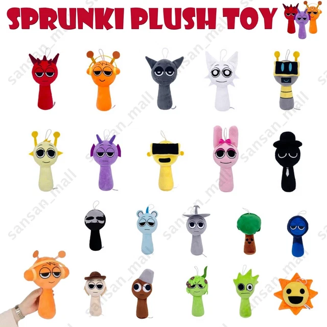 SPRUNKI PLUSH TOY Simon Oren Winda Sprunki Character Doll Plush Toy ...