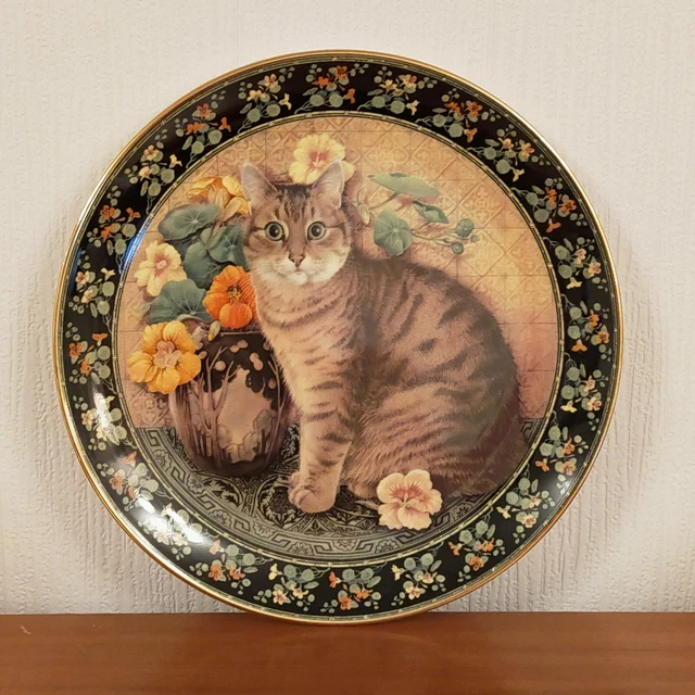 ROYAL DOULTON &CATS ON MINTON TILES" PLATE Lesley Anne Ivory 2000 £8.00 ...