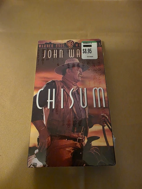 CHISUM (VHS) JOHN Wayne, Forrest Tucker, Ben Johnson. Brand NEW. Sealed ...