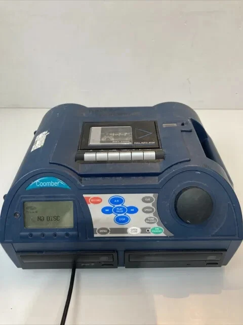 COOMBER REAL TIME Twin CD Drive Cassette Recorder Record Direct 6031-F ...
