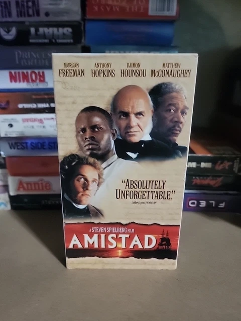 AMISTAD (VHS, 1998) Morgan Freeman Steven Spielberg £1.79 - PicClick UK