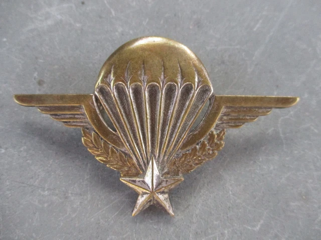 (40) RARE INSIGNE militaire brevet de parachutiste numéroté 194 ...