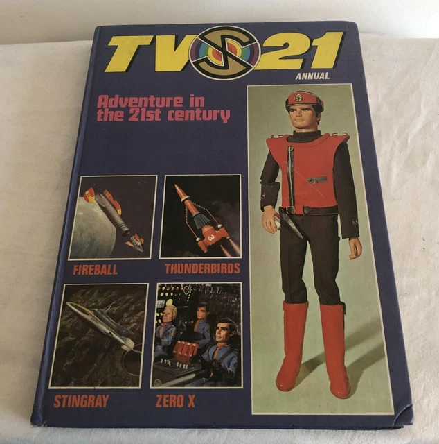A RARE 1969 TV 21 ANNUAL/ Gerry Anderson/Thunderbirds/Stingray etc £37. ...