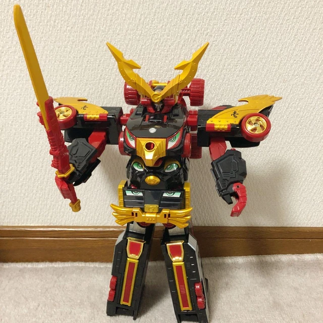 POWER RANGERS ENGINESENTAI Goonger DX Motor Dai-Shogun Megazord Bandai ...
