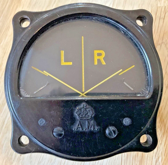 WW2 RAF LANCASTER Aircraft L/R Beam Approach Gauge - 10Q2 £95.00 ...