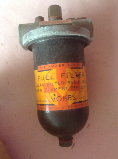 CLASSIC CAR FUEL Filter from 1939 onwards (original VOKES) £78.68 ...