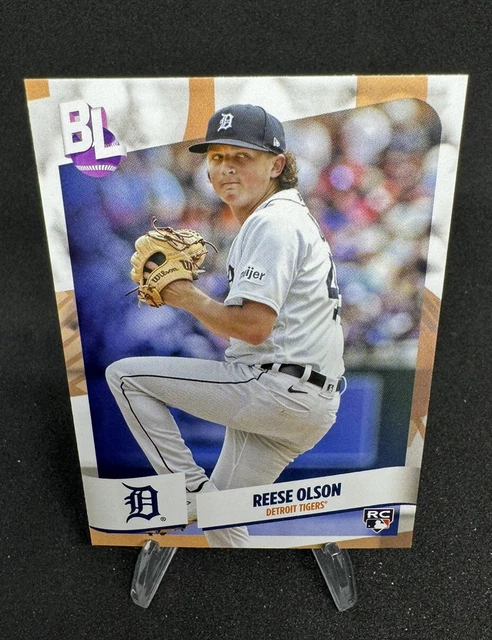 CARTA ROOKIE 2024 Topps Big League 58 Reese Olson Detroit Tigers RC EUR ...