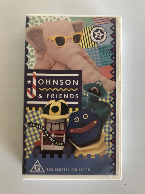 JOHNSON AND FRIENDS Volume 2 VHS Video Tape - 1990 Film Australia $12. ...