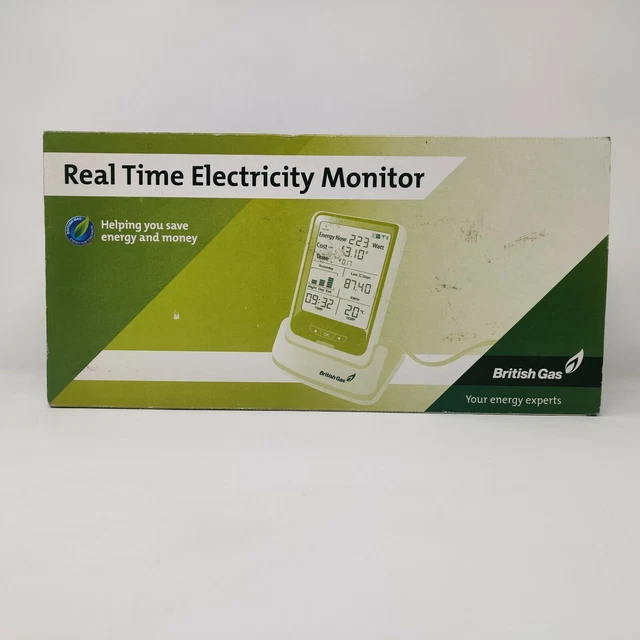 BRITISH GAS REAL Time Electricity Monitor Model CC128 Energy and Money ...