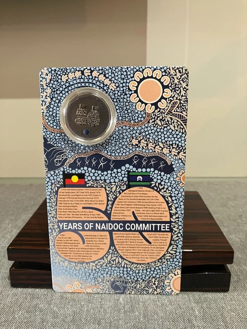 AUSTRALIA NAIDOC 50TH Anniversary 2024 50c Colour Uncirculated New Coin in Card $79.00 - PicClick AU