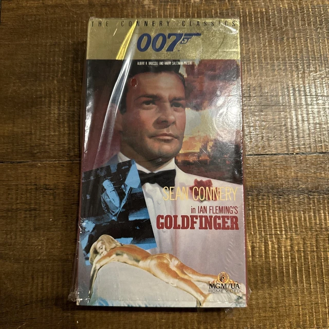JAMES BOND 007 Ian Fleming’s Goldfinger (VHS, 1988) Sean Connery PG Classics £9.12 - PicClick UK