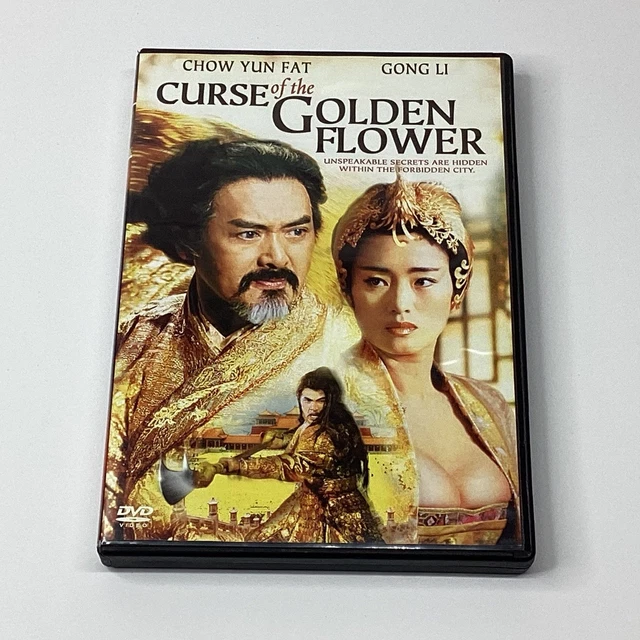 CURSE OF THE Golden Flower DVD 2006 Chow Yun Fat Gong Li Special ...