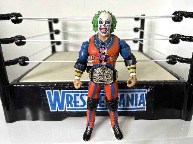 WWE EVIL DOINK the Clown Wrestling Figure With Belt Jakks Classic ...