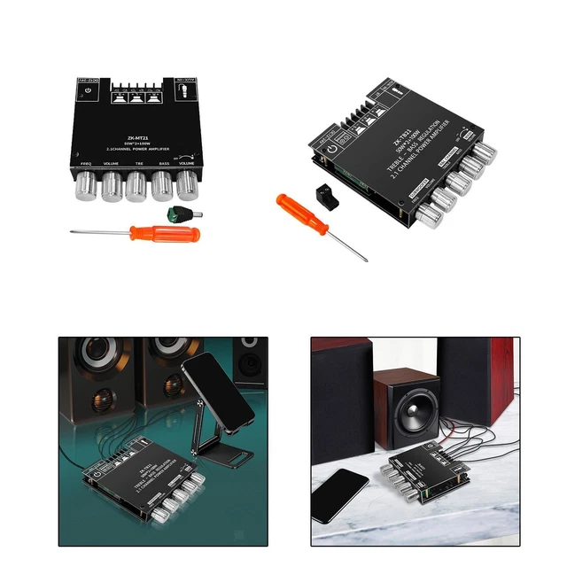 AUDIO POWER AMPLIFIER Module 50W×2+100W and Bass Control £20.11 ...