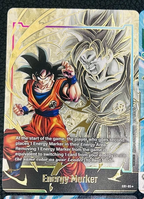 DRAGON BALL FUSION World Energy Marker Goku Gold Fb01 EUR 105,00 ...